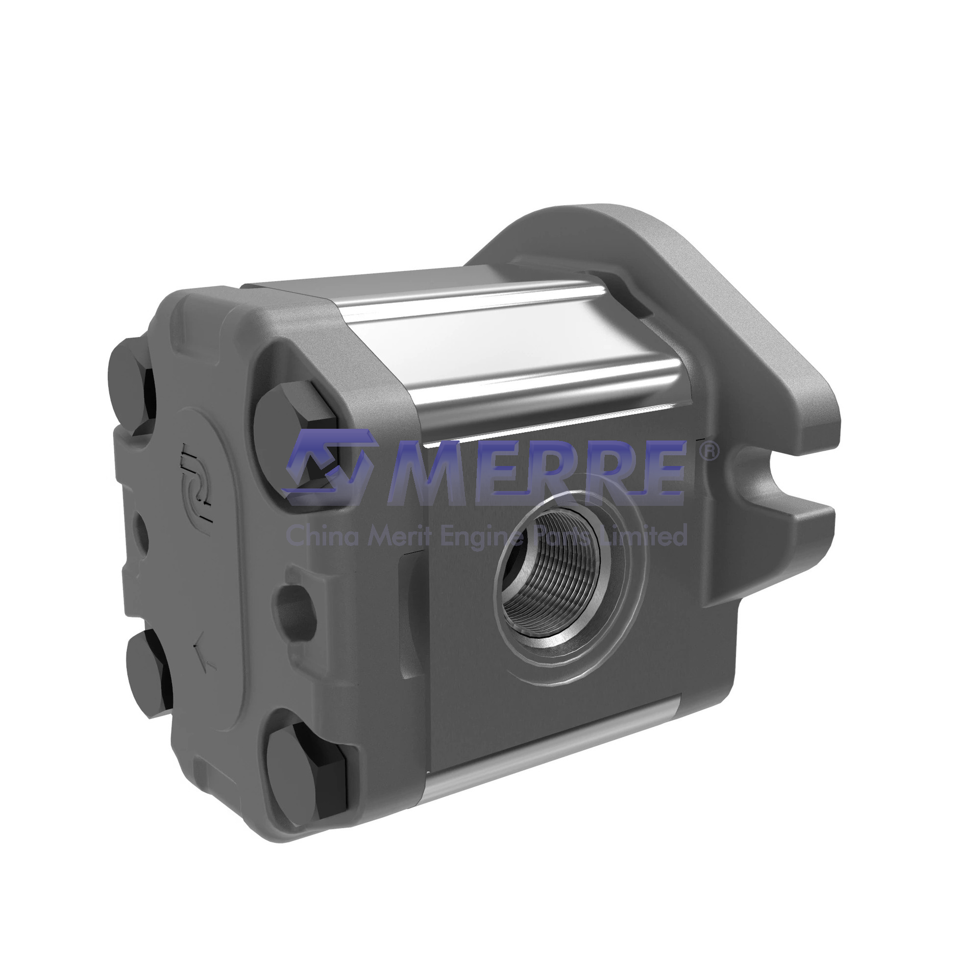 AT455736: Differential Lock Hydraulic External Gear Pump For John Deer ...
